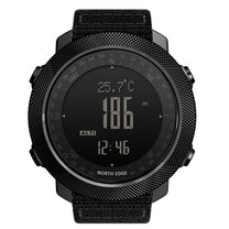 NORTH EDGE APACHE 3 Compass Altimeter Barometer Digital Tactical Watch ...