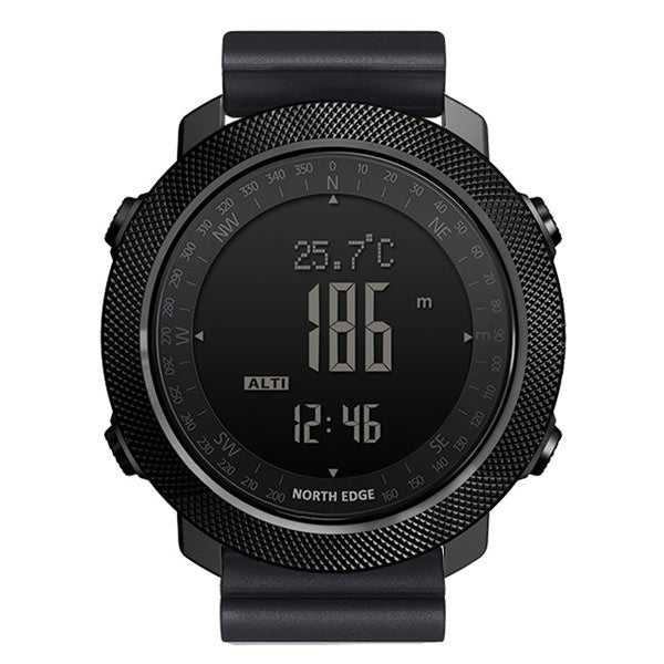 NORTH EDGE APACHE 3 Compass Altimeter Barometer Digital Tactical Watch ...