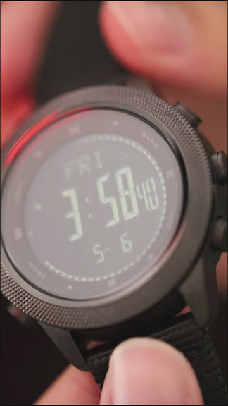 NORTH EDGE APACHE46 Digital Watch Outdoor Sports Altimeter Barometer C ...